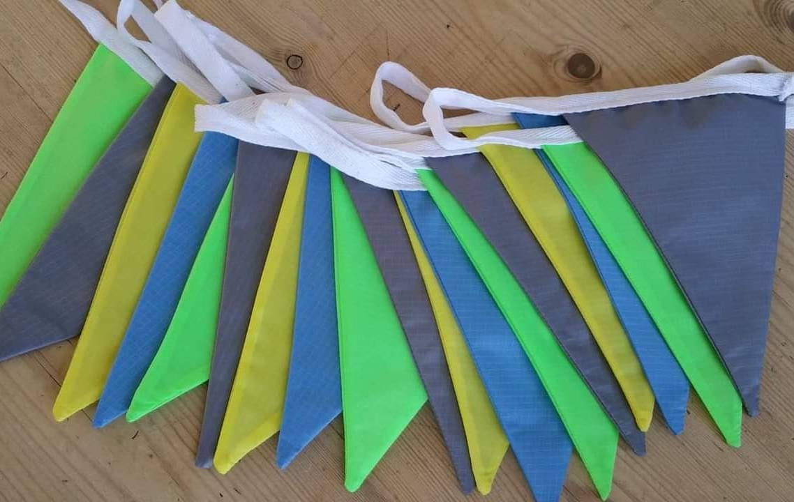 Waterproof Outdoor Bunting. Mix and Match to Match You Gardens, Bell ...