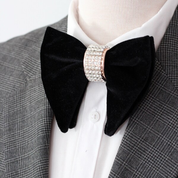 Beaded Bow Tie - Etsy
