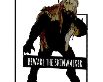 Skinwalker Print - Etsy
