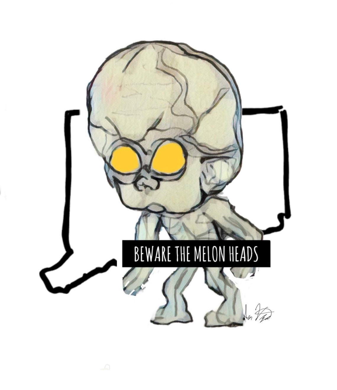 Melon Heads - Etsy