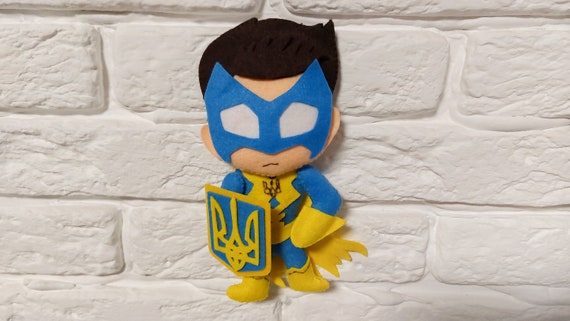 Captain Ukraine Azovstal Felt Ornament Ukraine Hero Toy - Etsy