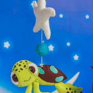 Mermaid Baby Mobile Under the Sea Nursery Decor Ocean Sea Creatures ...