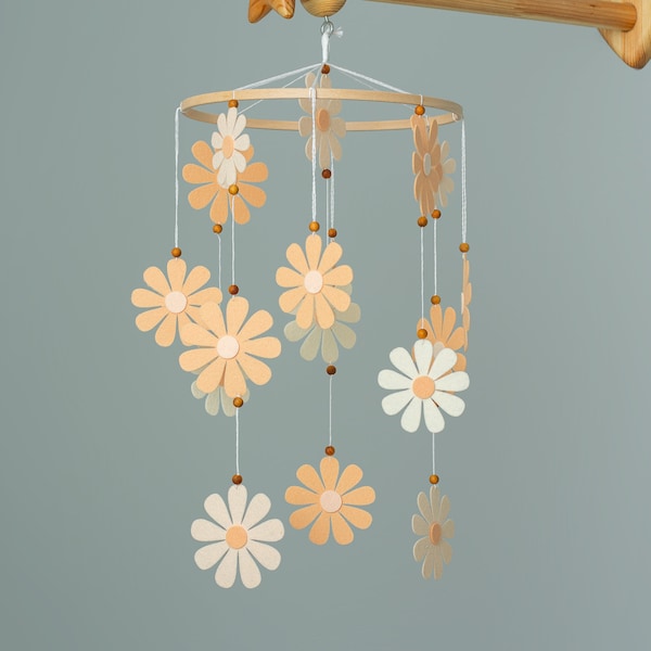 Flower Baby Mobile - Etsy