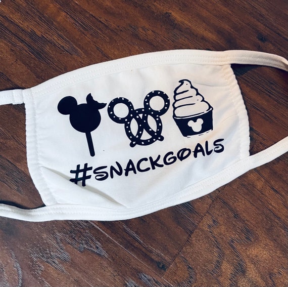 Snack mask Favorite snacks snackgoals adult cloth mask - Etsy
