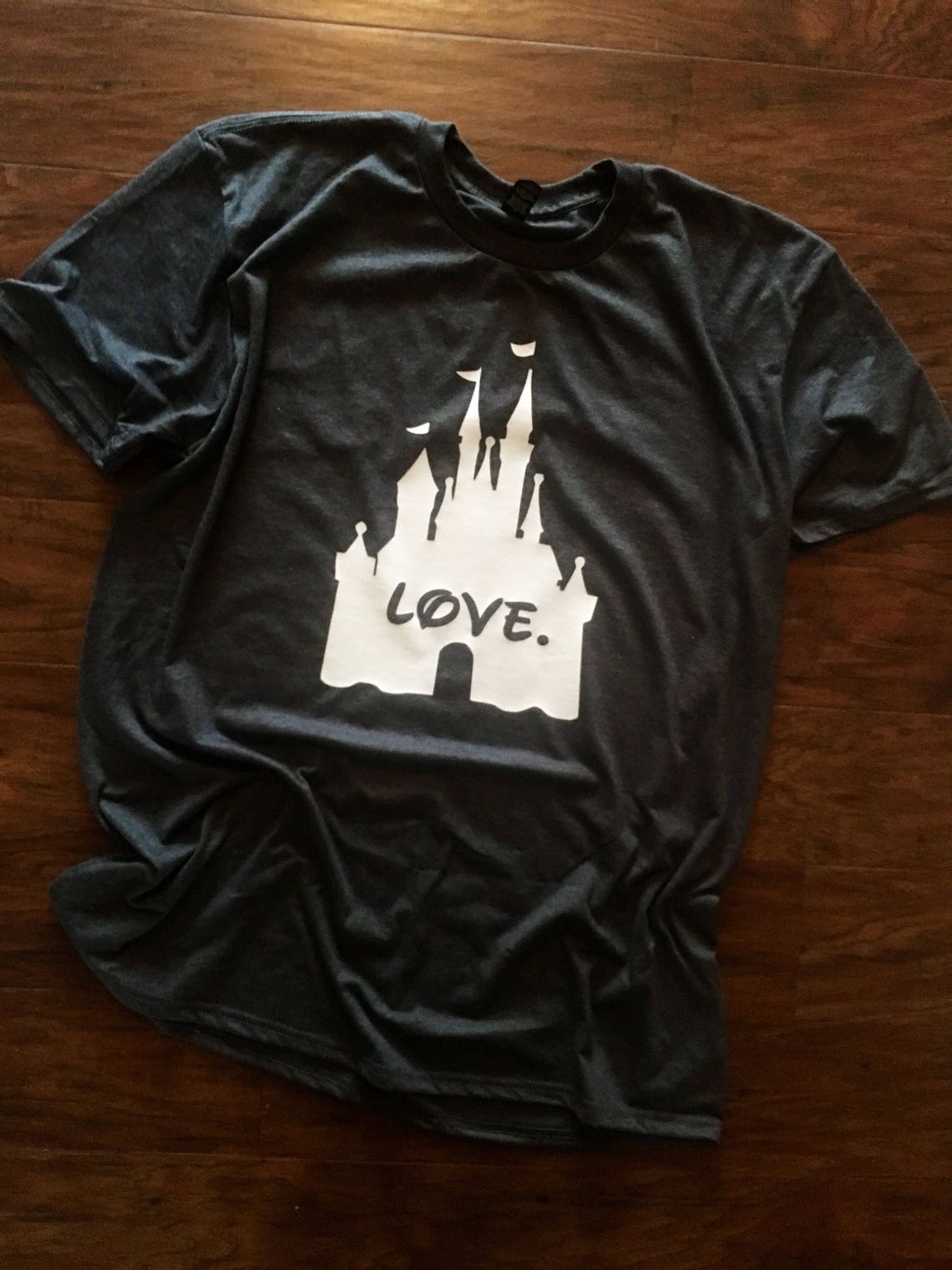 Castle T-shirt Disney Castle With love Soft - Etsy