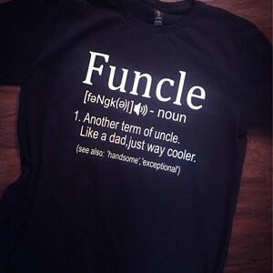 Funcle Tshirt Perfect Gift for Be Fun Uncles Out There - Etsy