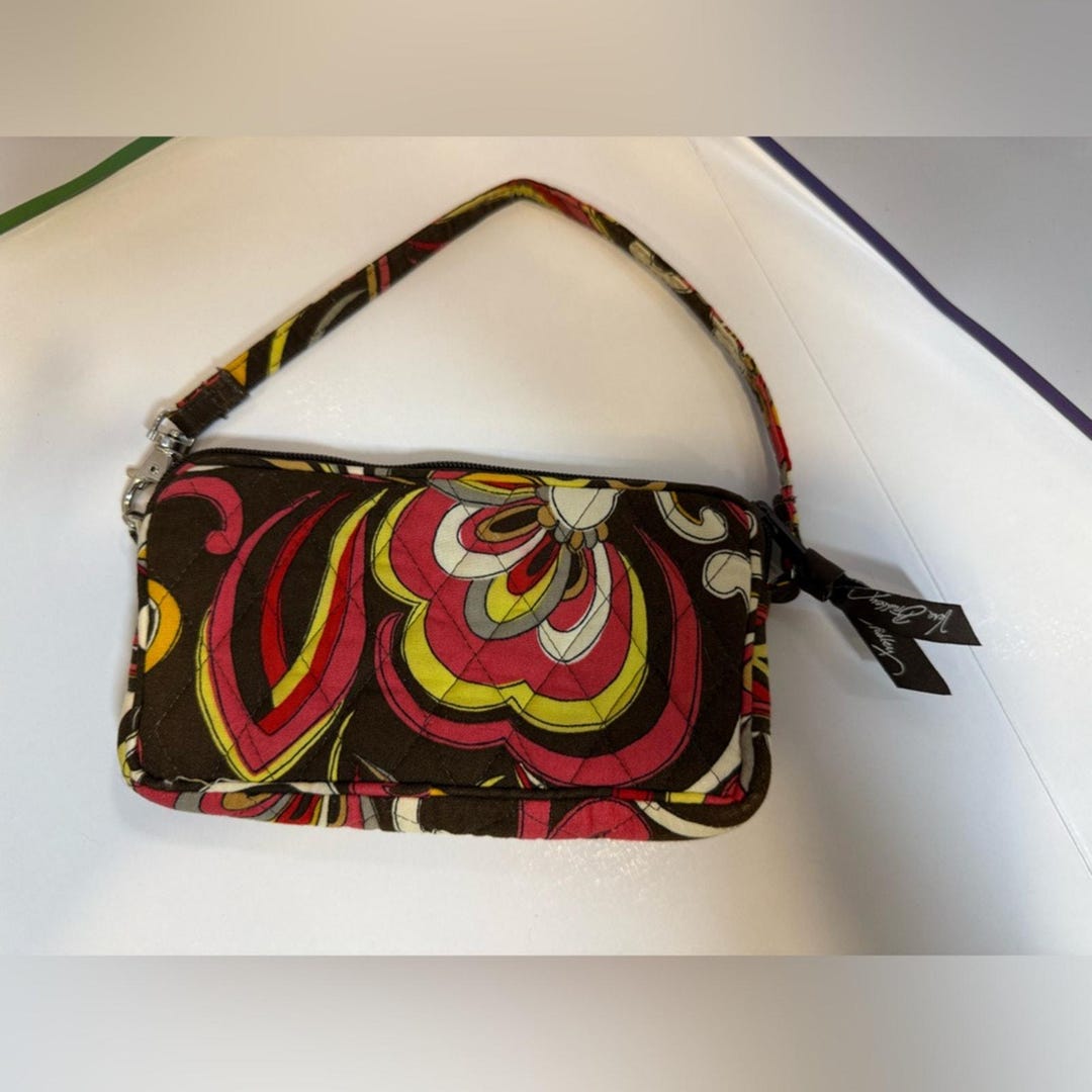Vera Bradley Wristlet - Puccini Pattern - Etsy