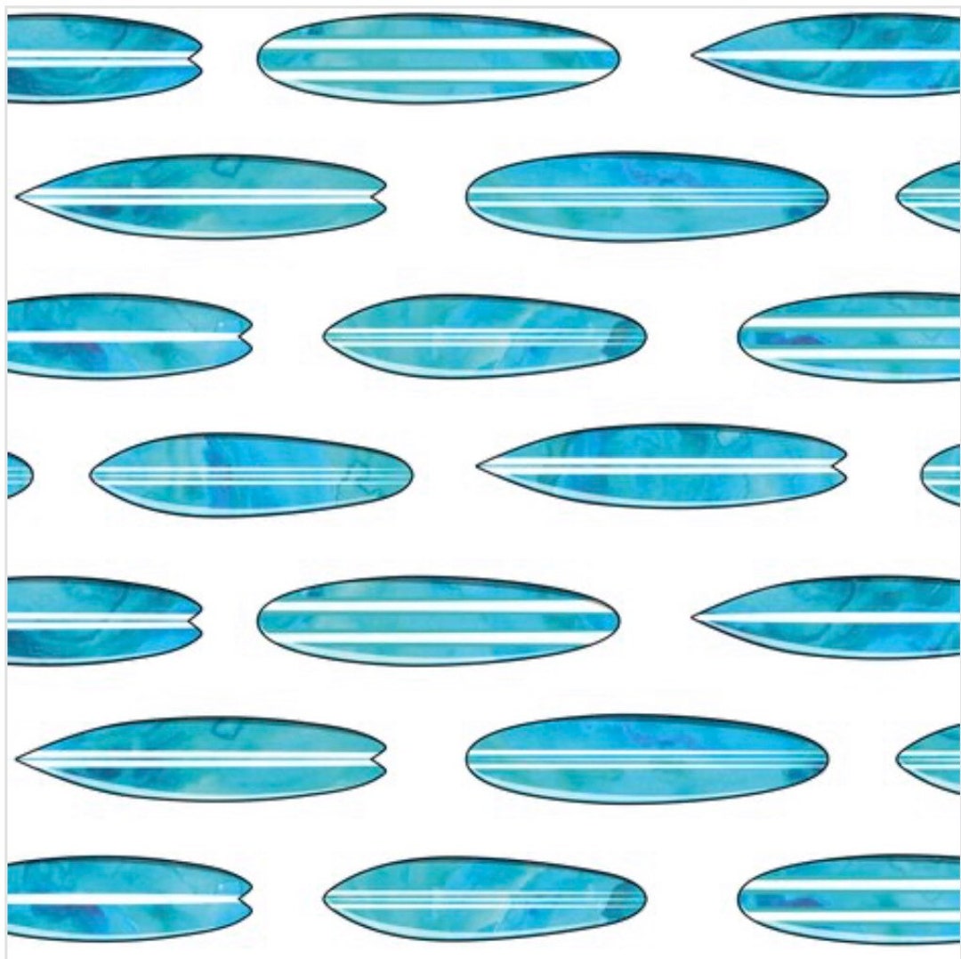 Teal Surfboards Crib Sheet: Surf’s up Change Pad, Little Surfer Nursery ...