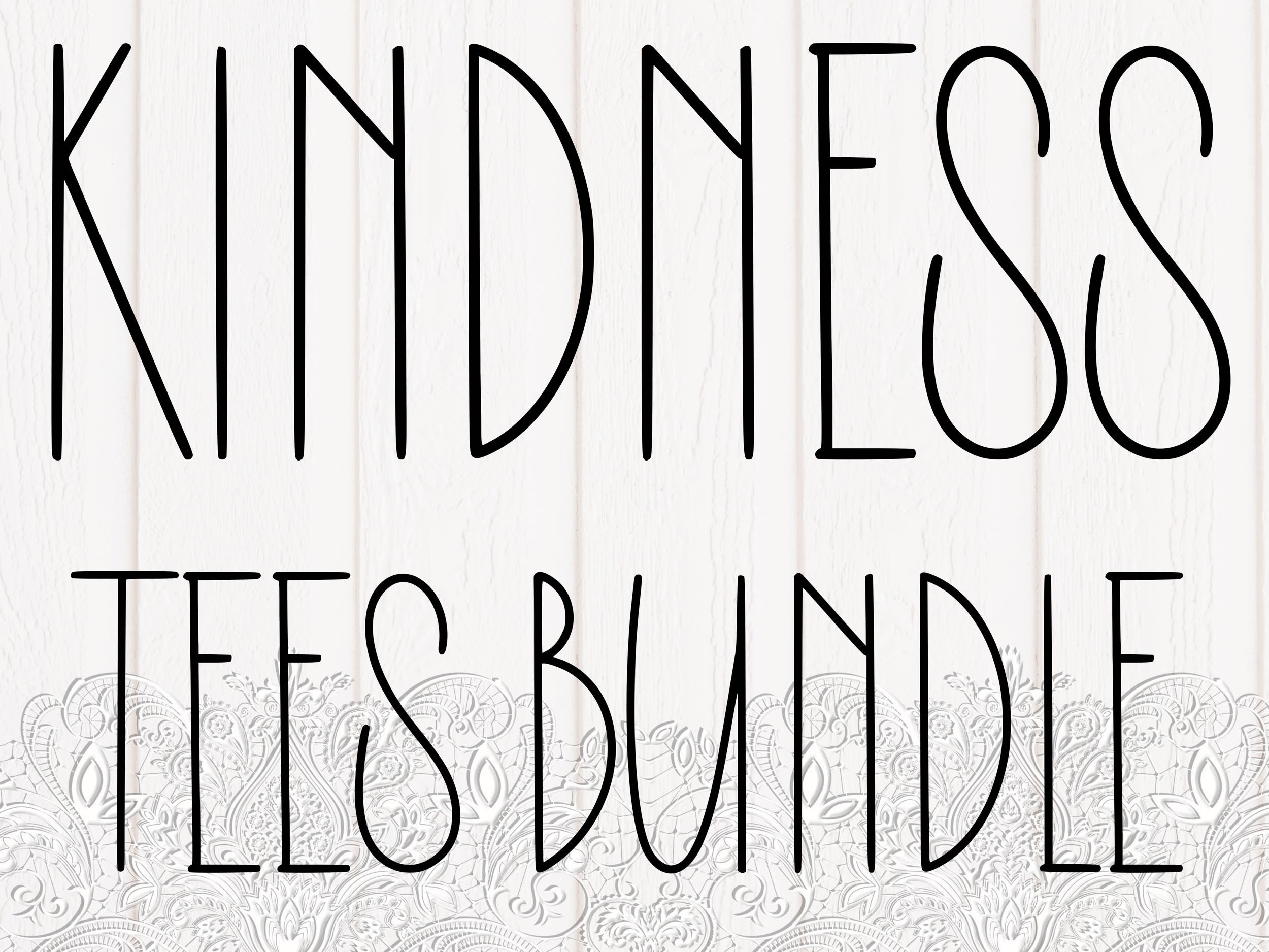 Kindness SVG Bundle Big Bundle SVG File for Cricut Dream - Etsy