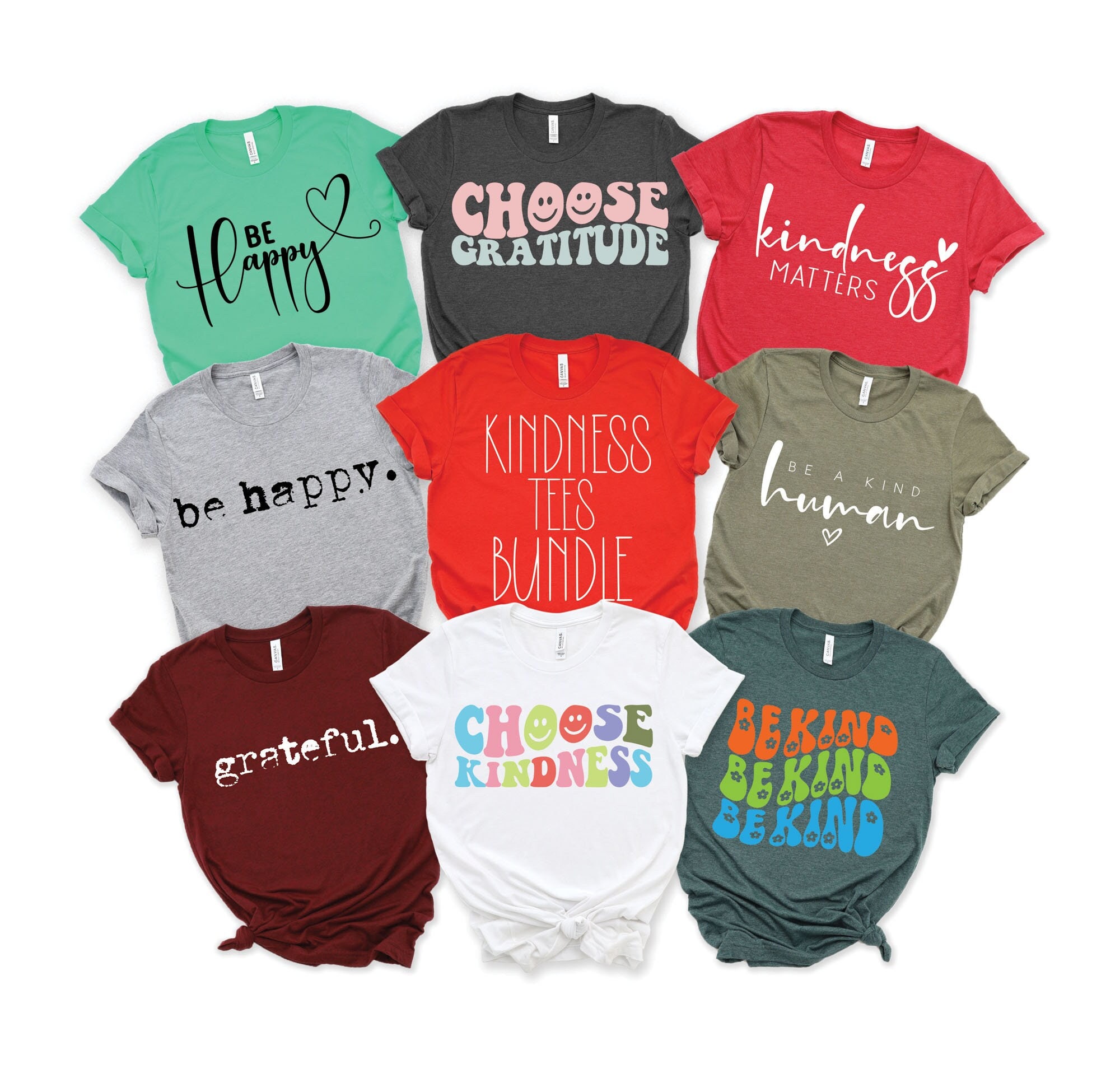 Kindness SVG Bundle Big Bundle SVG File for Cricut Dream - Etsy