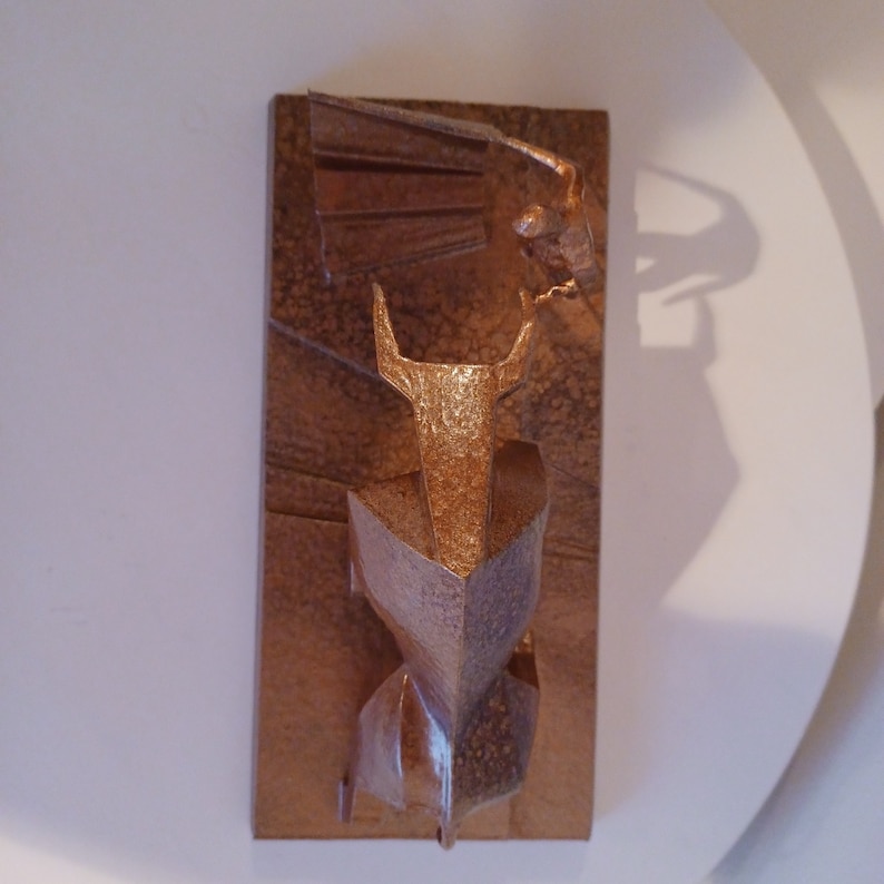 Dune Bull Fighter Sculpture From Scene in Movie Dune 2021 Hand Made of ...
