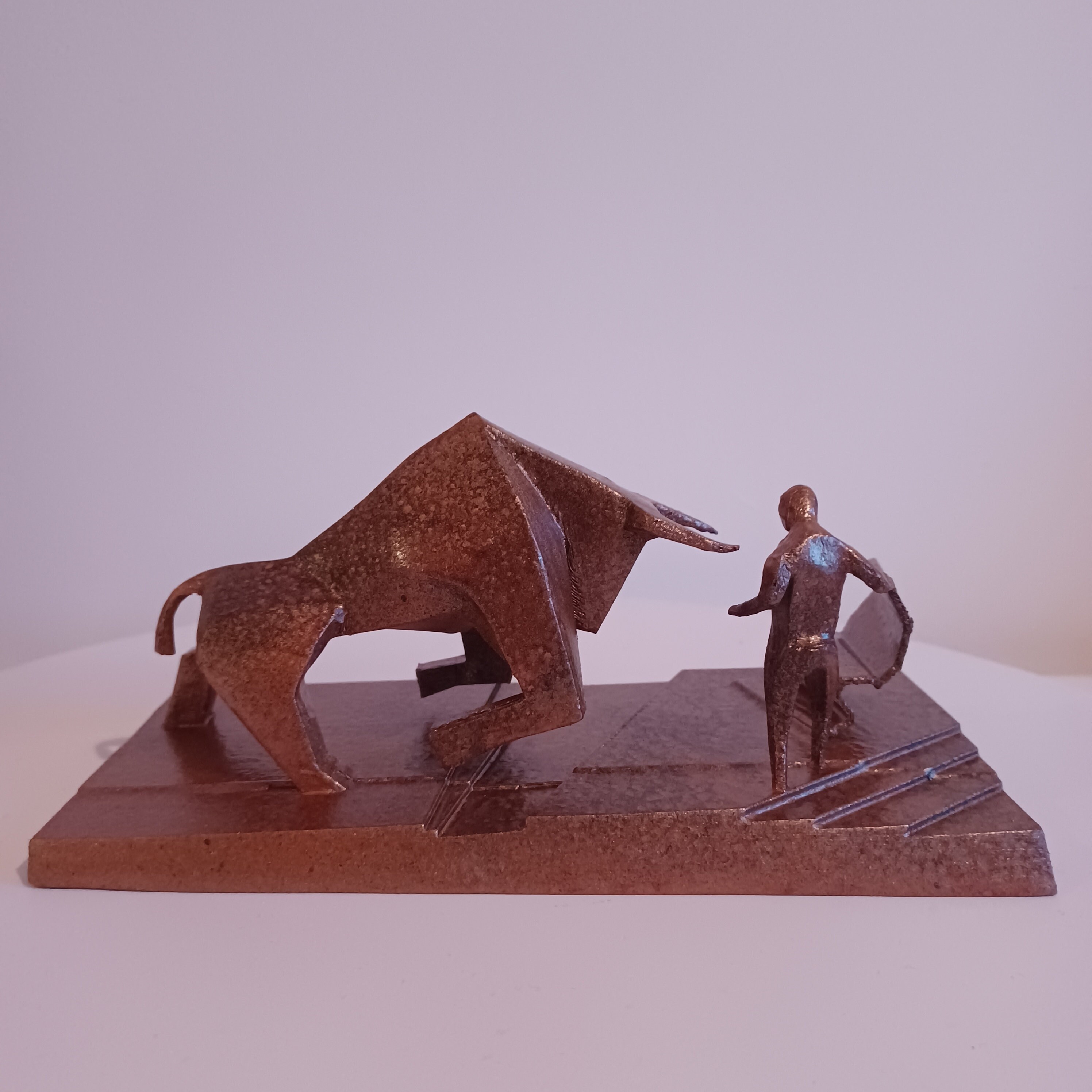 Dune Bull Fighter Sculpture From Scene in Movie Dune 2021 Hand Made of ...