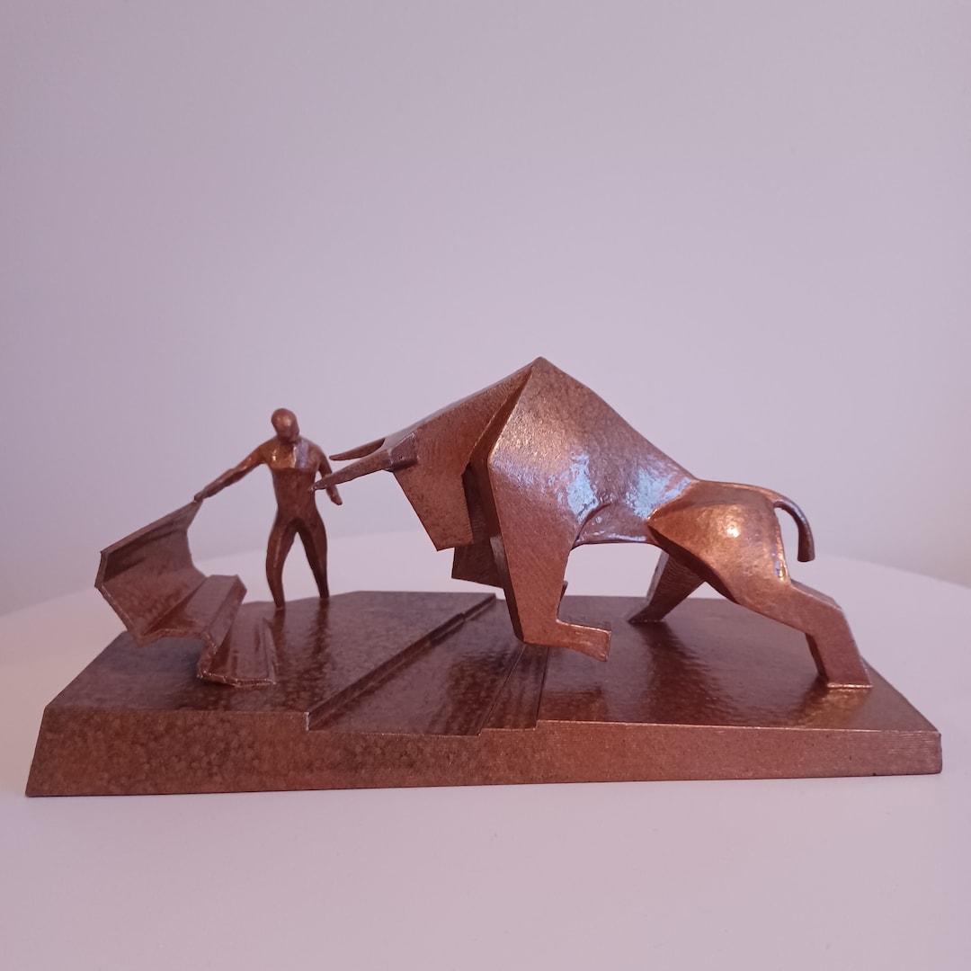 Dune Bull Fighter Sculpture From Scene in Movie Dune 2021 Hand Made of ...