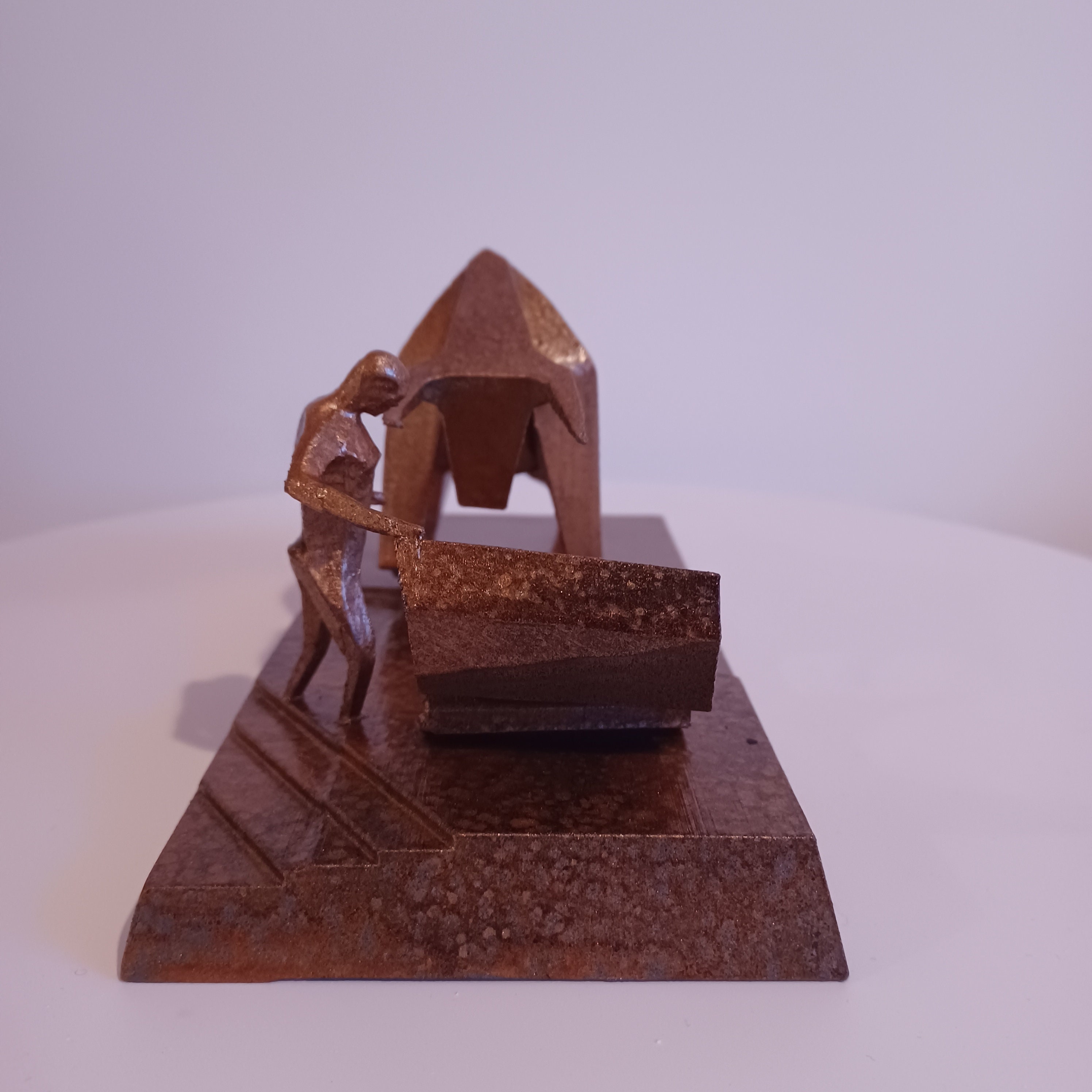 Dune Bull Fighter Sculpture From Scene in Movie Dune 2021 Hand Made of ...