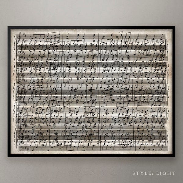 Abstract Music Art - Etsy