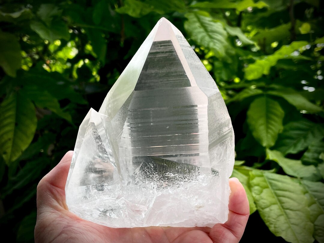 Large AAA Grade Twin Lemurian Quartz, Master Record Keeper Crystal From ...