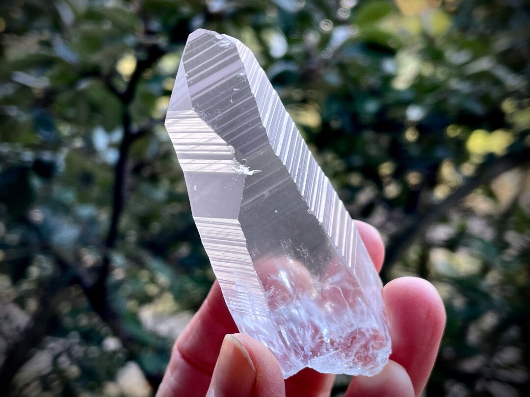 Genuine High Grade, Natural Lemurian Quartz Crystal From Brazil With ...