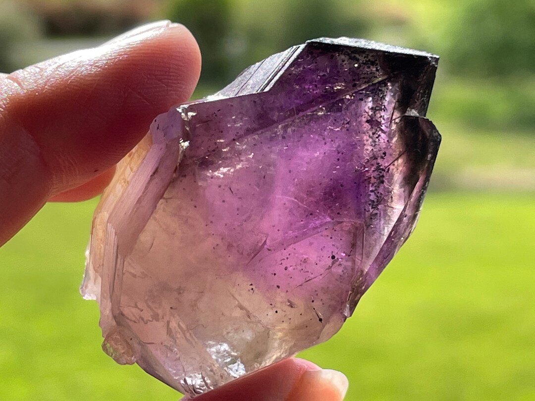 2022 Australian Wyloo Smoky Amethyst Single Point With Hematite - Etsy