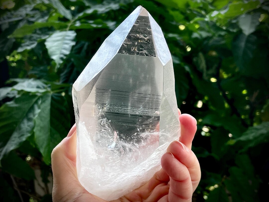 AAA Grade Large Genuine Lemurian Quartz Crystal From Bahia Brazil ...