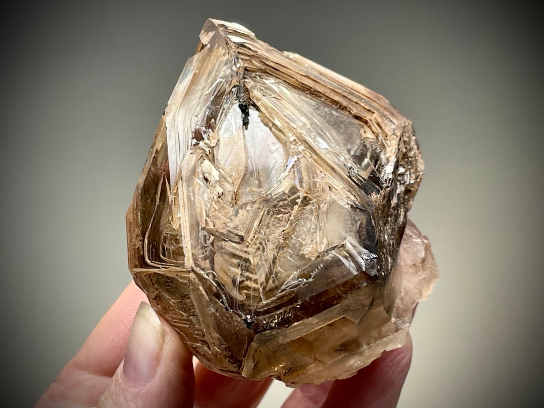High Grade Goboboseb, Brandberg Fenster Quartz Crystal With Clay ...