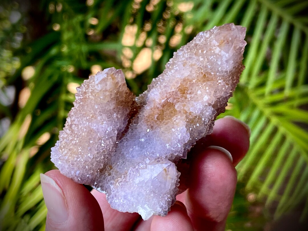 Sparkling Spirit Quartz Crystal With Limonite, High Grade Self Standing ...