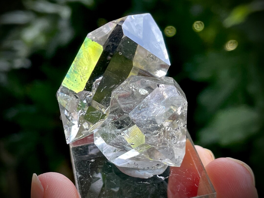AAA Grade Herkimer Diamond Twin Crystal With Exceptional Optical ...