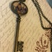 Key to Oz Wizard of Oz Key Pendant Necklace Vintage Book Lover ...