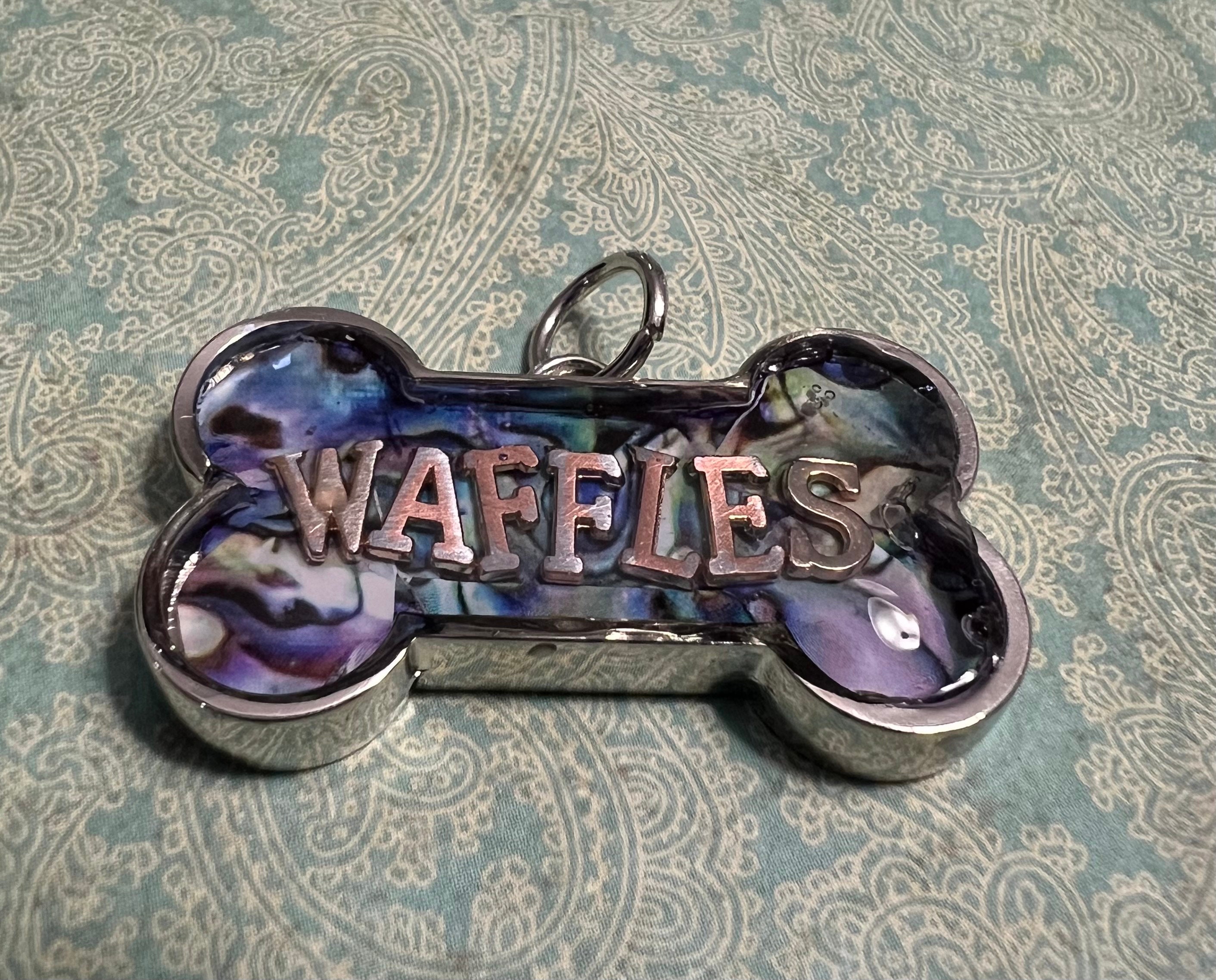 Personalized & Customized Dog Bone Resin Name Tags - Etsy