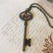 Key to Oz Wizard of Oz Key Pendant Necklace Vintage Book Lover ...