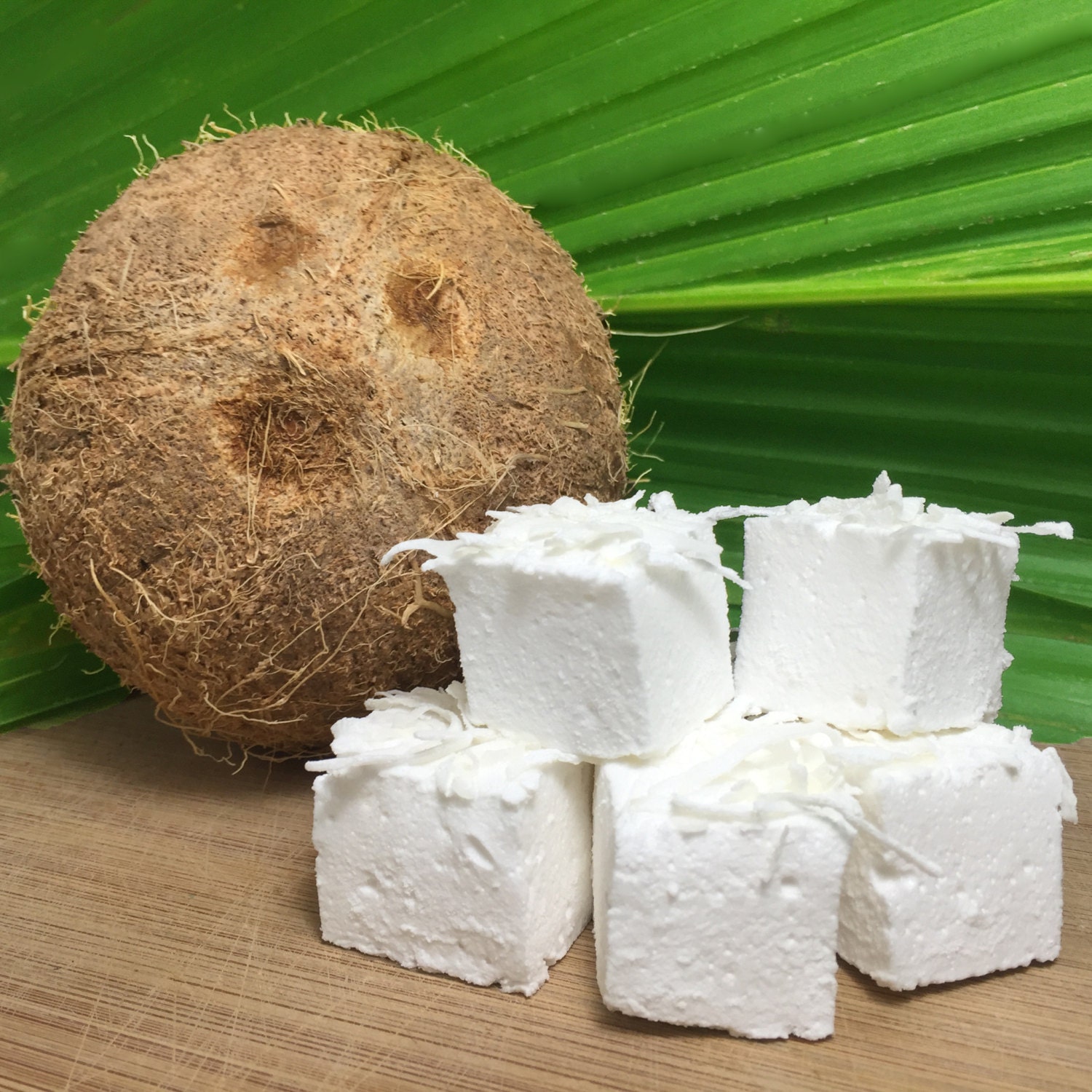 Coconut Gourmet Marshmallows ~ 1 Dozen Gourmet Handcrafted Marshmallows ...