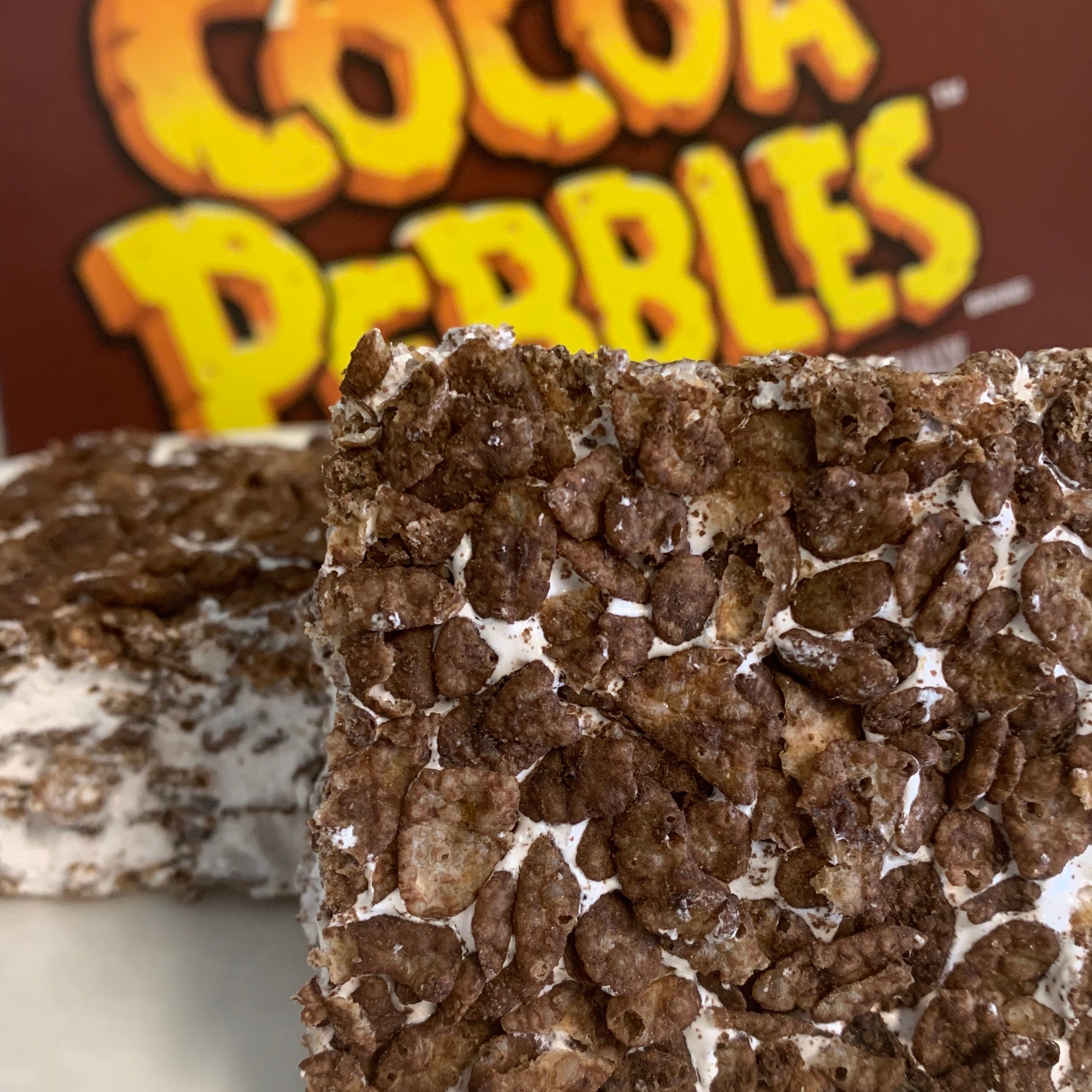 Cocoa Pebbles Cereal Treats