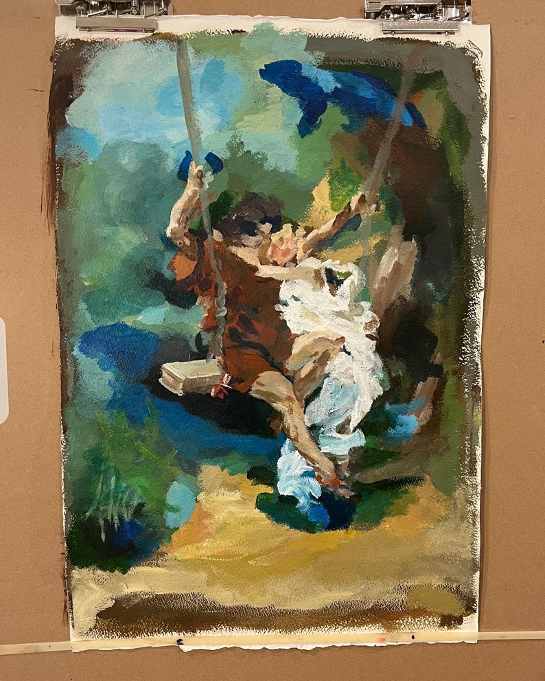 Pierre-auguste Cot Replica - Springtime (12x20in) - Etsy