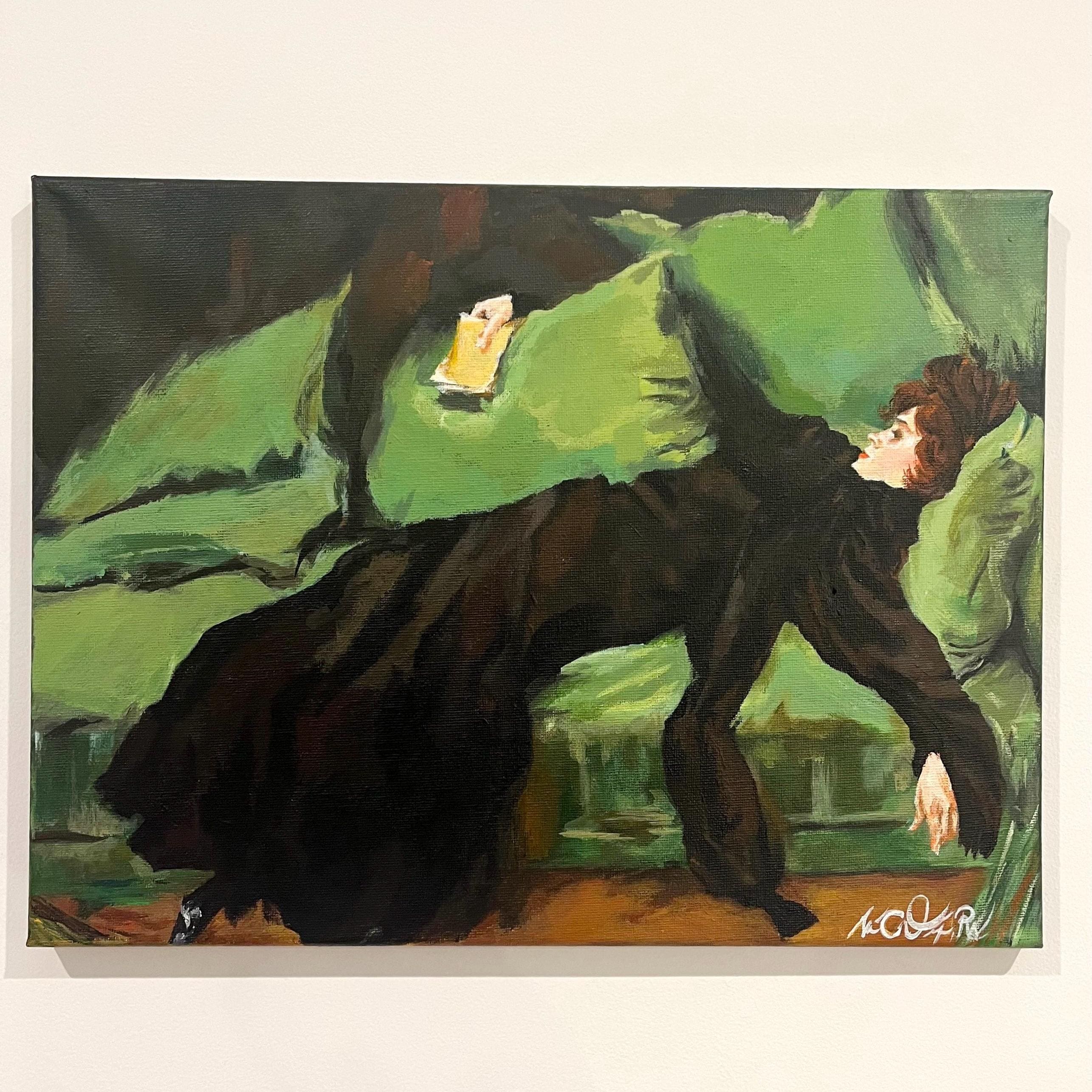 Period Accurate Art | Ramon Casas Replica - Decadent Young Woman After ...