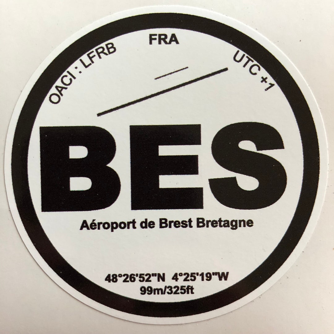 Sticker BES Brest Sticker - Etsy