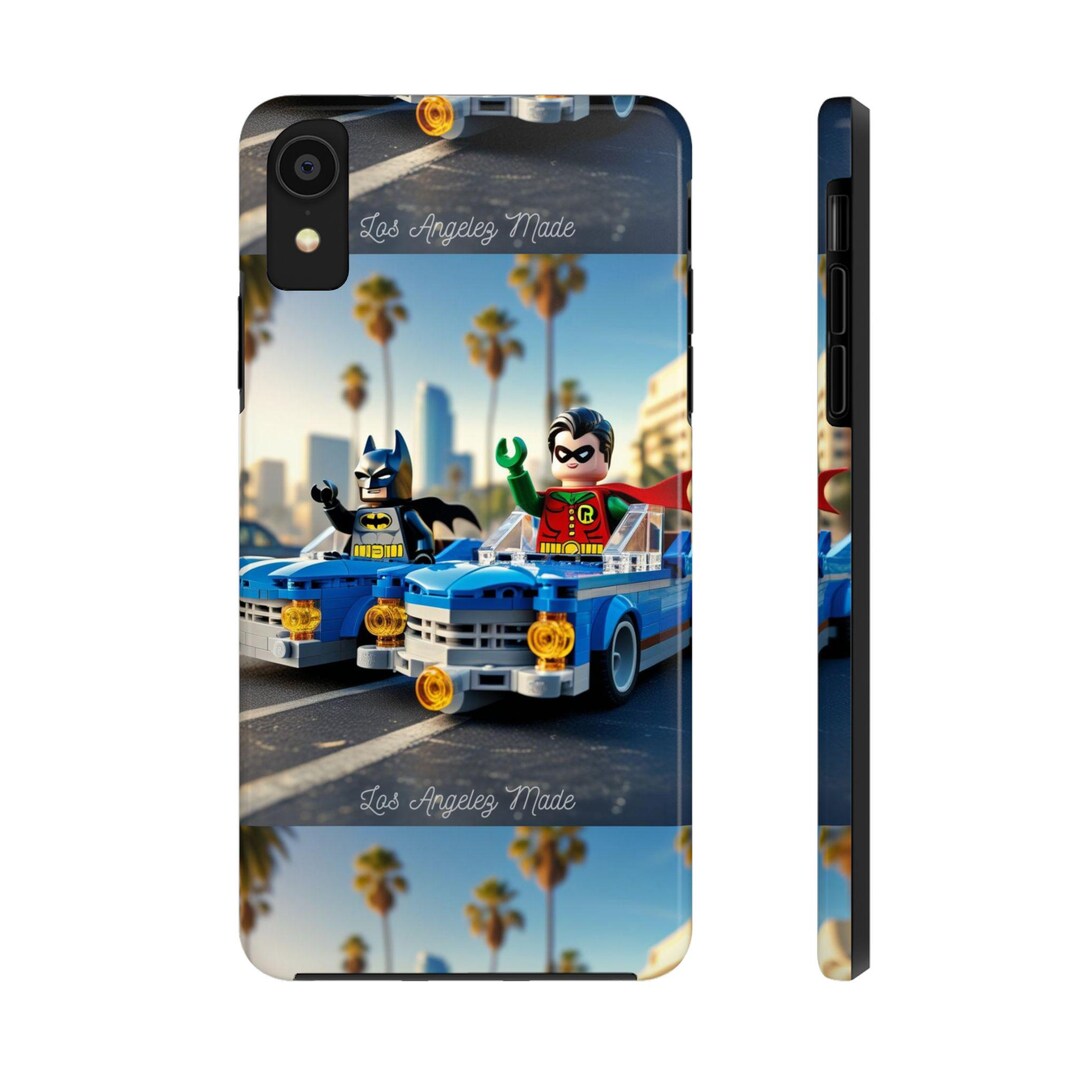 Los Angelez Made X Batman & Robin Tough Phone Cases, Superhero Fans ...