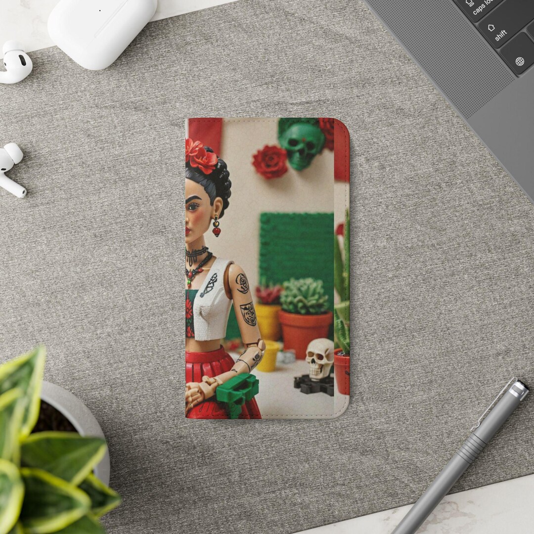 Los Angelez Made X Frida Kahlo Inspired Flip Case, Artistic Phone Cover ...