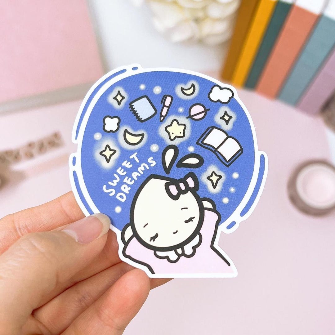 Tinta Dreams Sticker | Aesthetic Waterproof Vinyl Decal for Journals ...