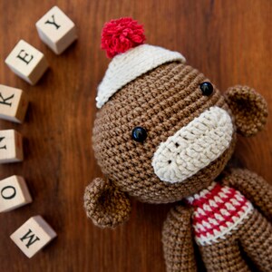Amigurumi Doll, Monkey, Crochet Doll, Punkey Monkey, Mono - Etsy