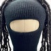 Dreadlocks Ski Mask 1-hole Pigtails Locs Extensions Balaclava - Etsy