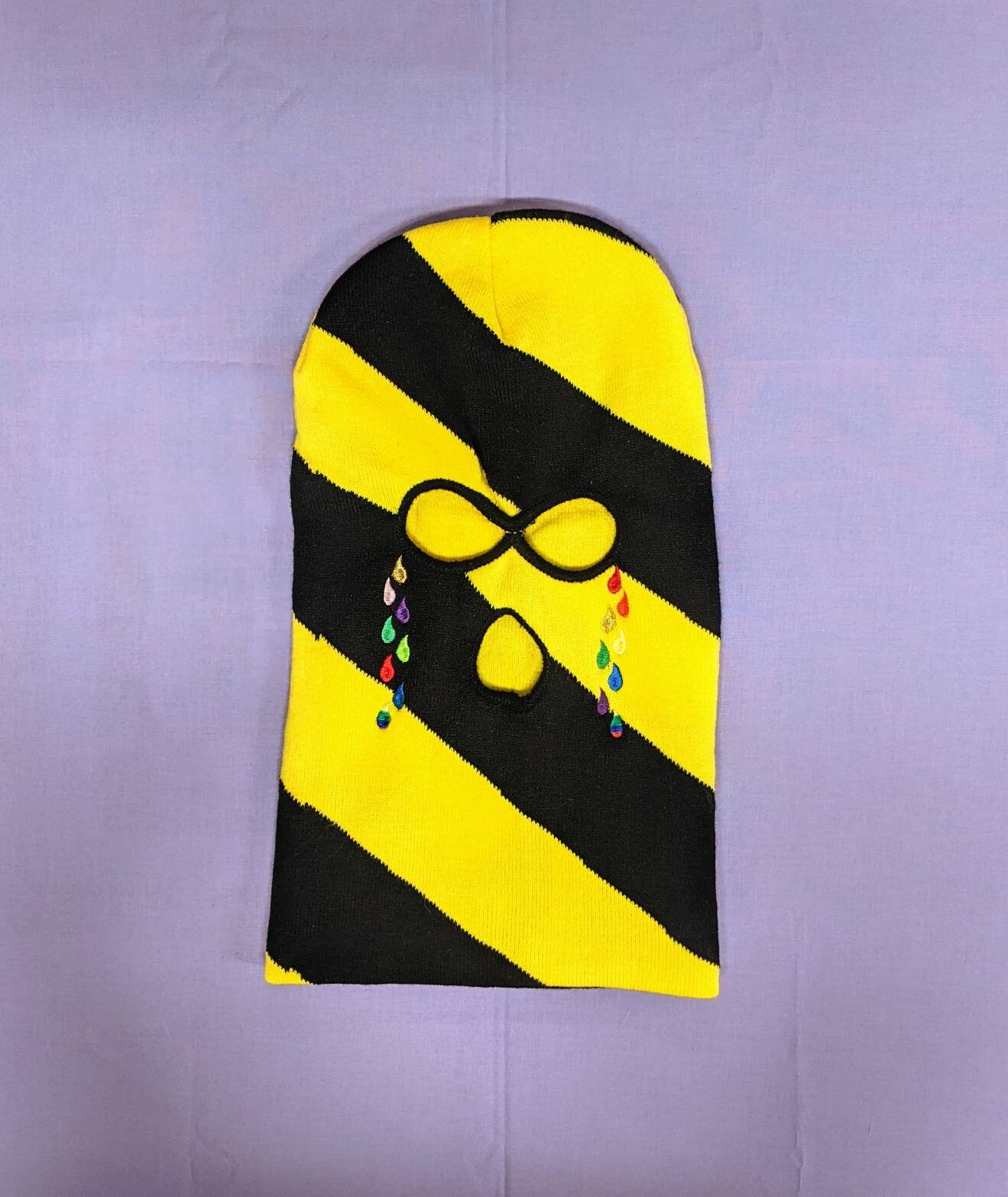 TRASH GANG Ski Mask WARNING Balaclava - Etsy