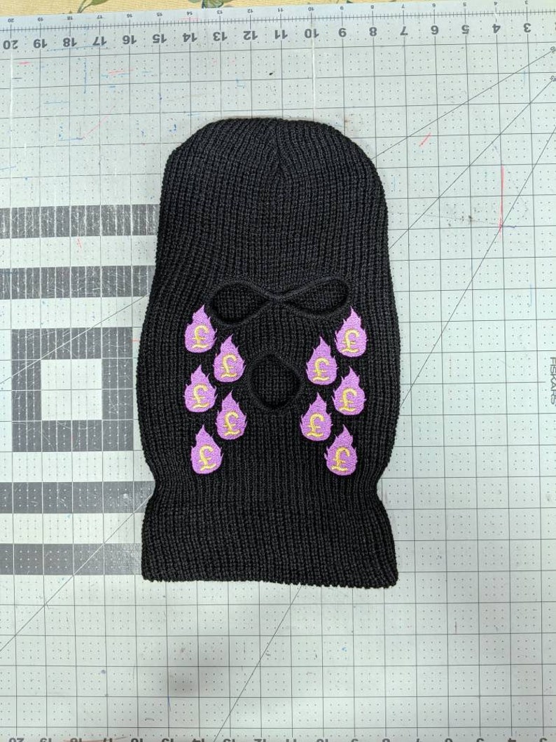 Ski Mask Black Custom Balaclava | Etsy
