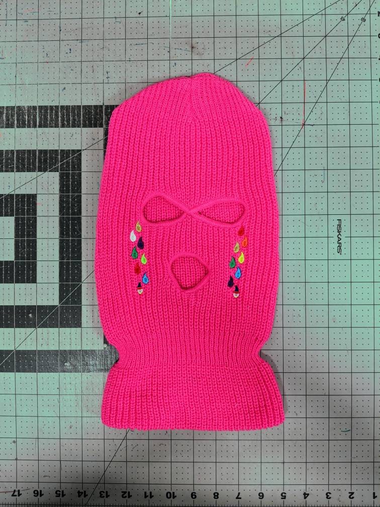 Spring Break Hot Pink Skimask - Etsy
