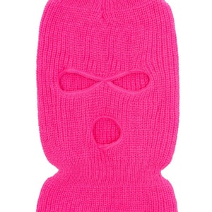 Spring Break Hot Pink Skimask - Etsy