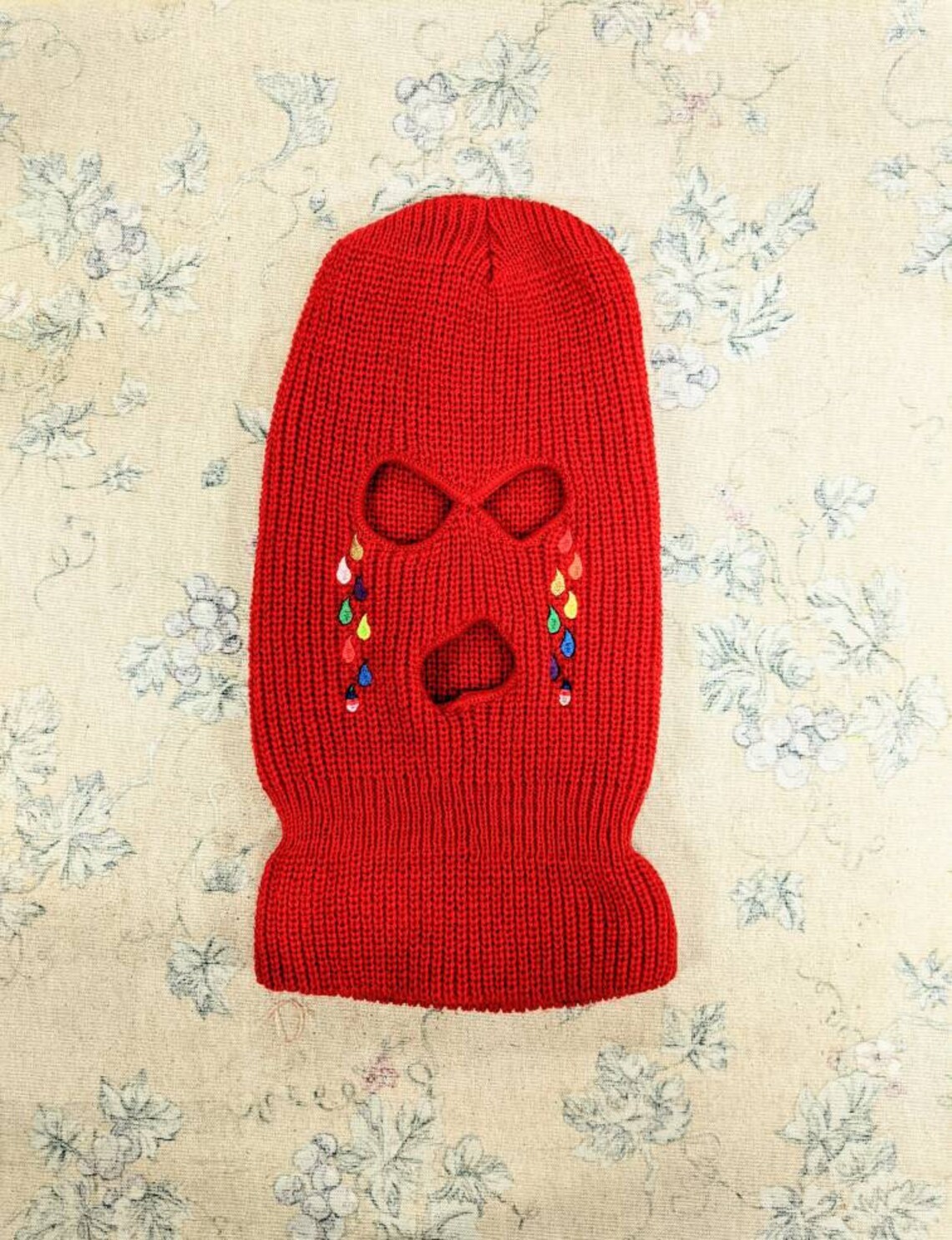 Ski Mask Red Custom Balaclava - Etsy