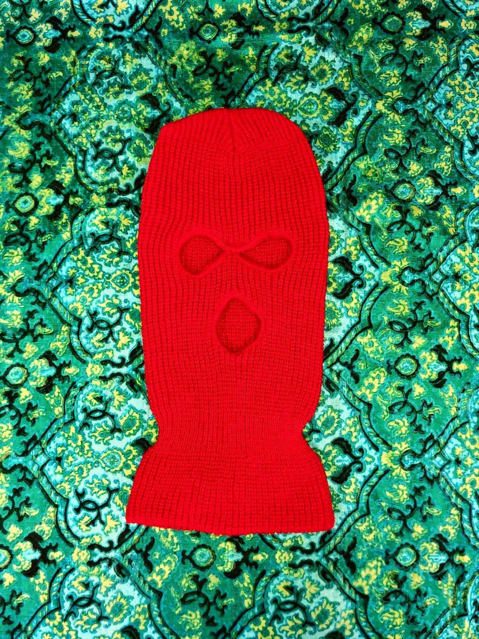 Ski Mask Red Custom Balaclava - Etsy