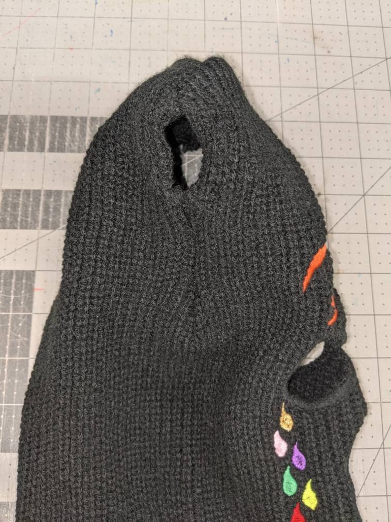 Pigtails Ski Mask Pig Tails Balaclava Black - Etsy