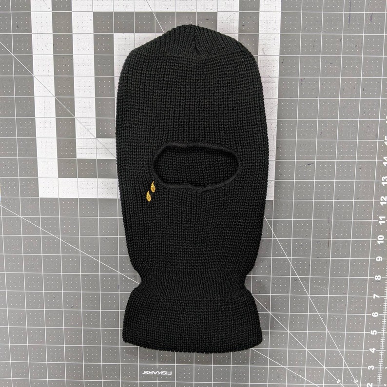 1-hole Ski Mask Custom No-mouth Balaclava - Etsy