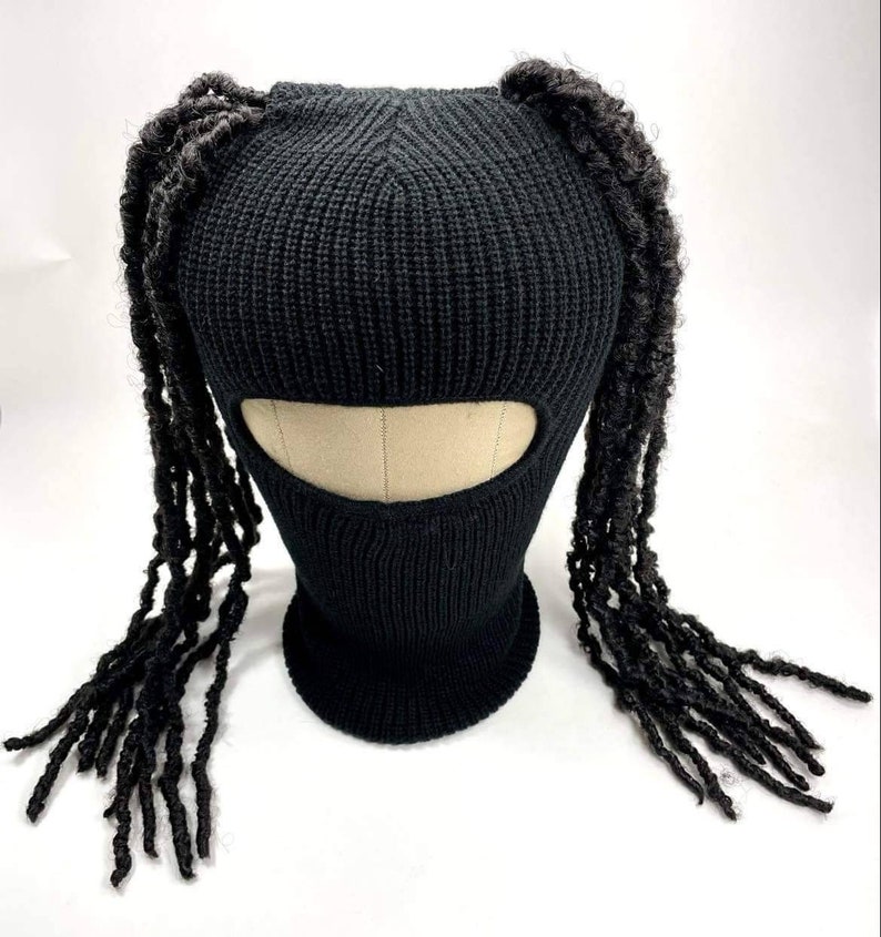 Dreadlocks Ski Mask 1-hole Pigtails Locs Extensions Balaclava - Etsy