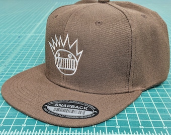 Ween Boognish Five Panel Hat / Artichoke Nylon With Brown AF Boognish ...