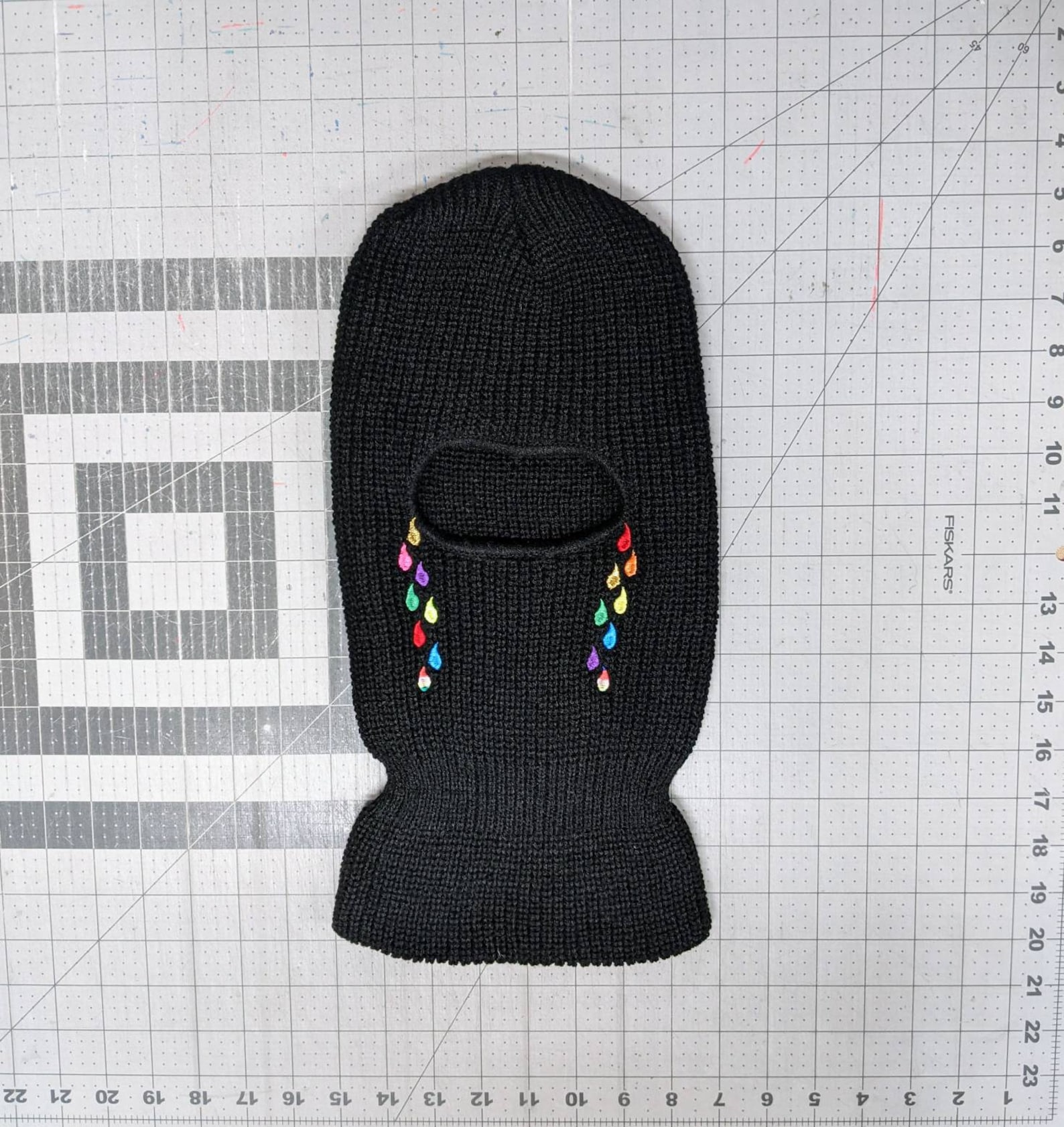 1-hole Ski Mask Custom No-mouth Balaclava - Etsy